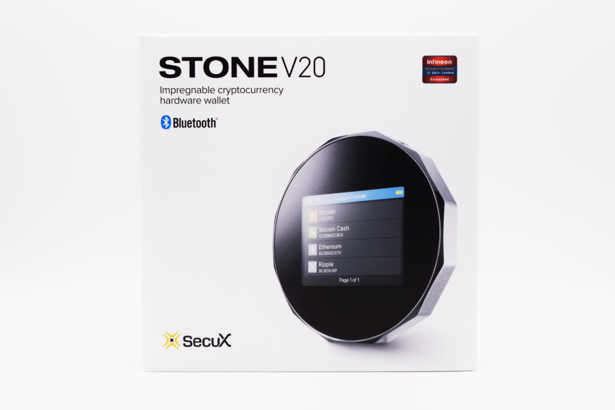 SecuX V20 Hardwarewallet